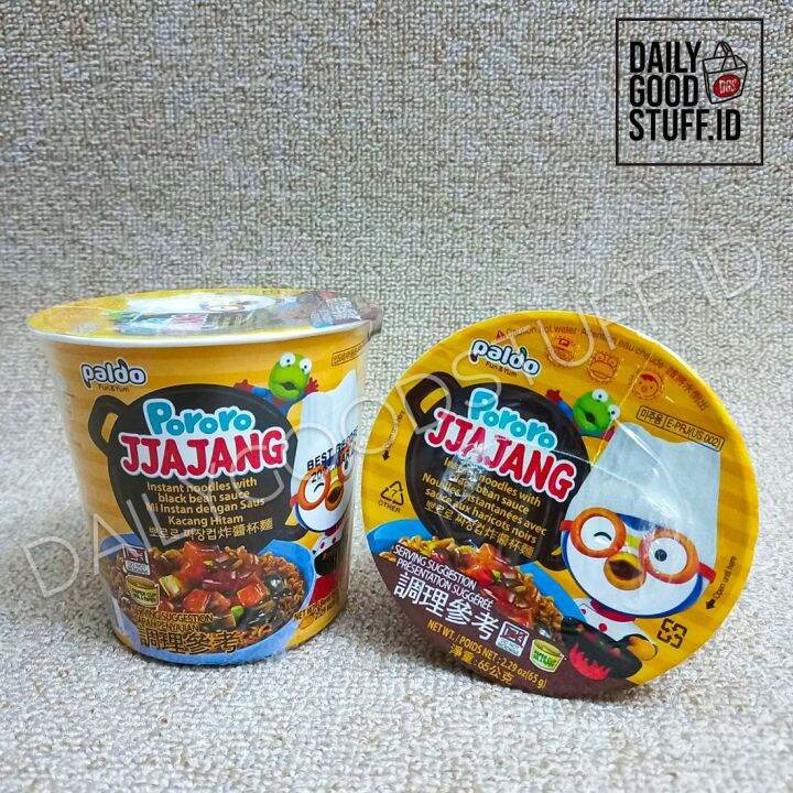 Paldo Pororo Jjajang Cup 65 gram | Lazada Indonesia