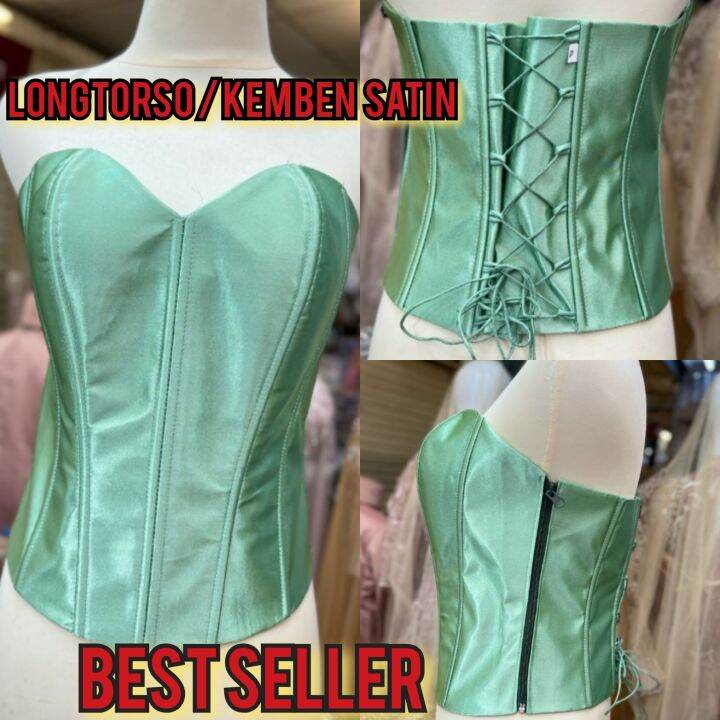 RK KAMISOL KEBAYA / DALEMAN KEBAYA / KEMBEN KEBAYA / LONGTORSO SATIN ...