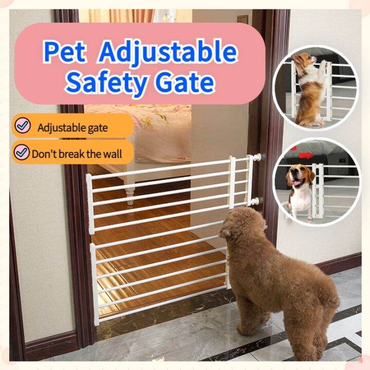 Pet Railing Isolation Door Railing Retractable Anti Cat and Dog Fence ...