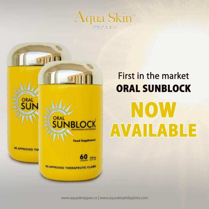 Aqua Skin Oral Sunblock | Lazada PH