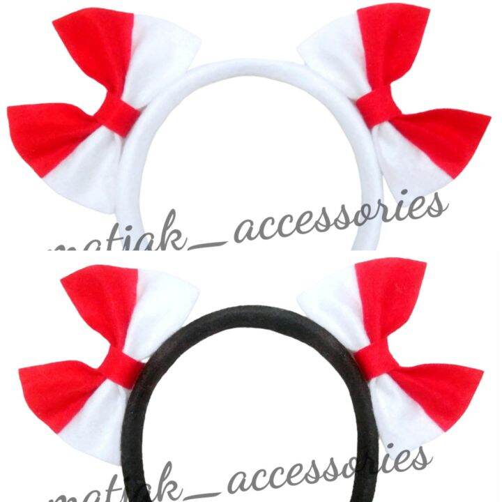 Bando Pita Merah Putih Indonesia Atribut Lomba Kemerdekaan Karnaval ...