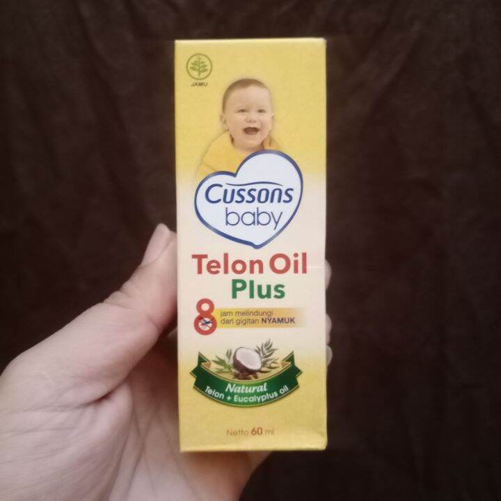 Cussons Baby Telon Oil Plus Natural 60ml | Lazada Indonesia