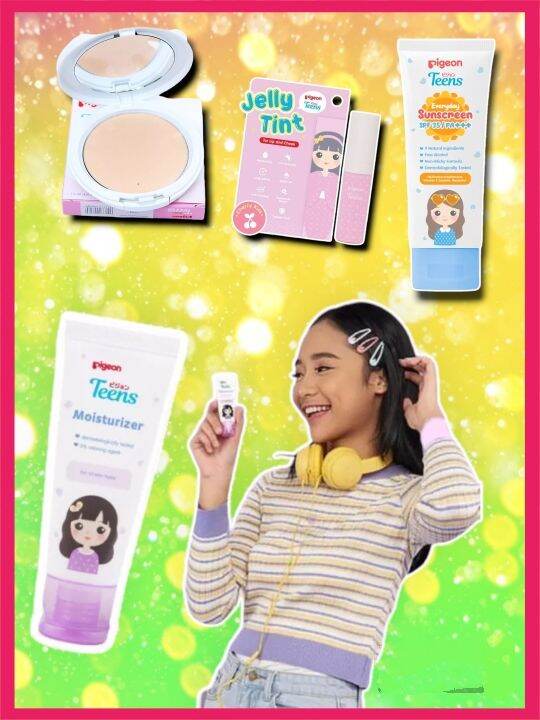 Pigeon Pijen Make Up Anak Remaja Satu Set Mekap Pemula Lengkap Bpom ...