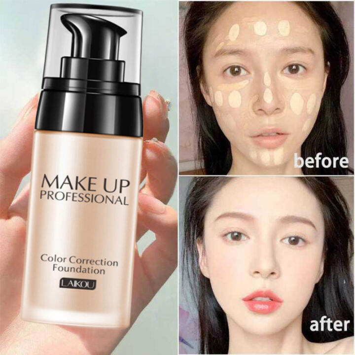 Liquid foundation BB cream 40G Whitening Moisturizing cream Alas bedak yang ramah kulit Riasan ...