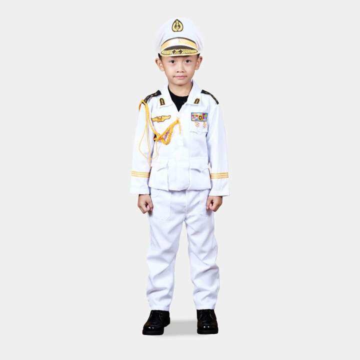 Setelan Seragam Anak TNI Angkatan Laut/Kostum TNI Angkatan Laut ...