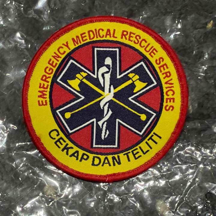 BOMBA - EMRS (wooven complete with velcro) | Lazada