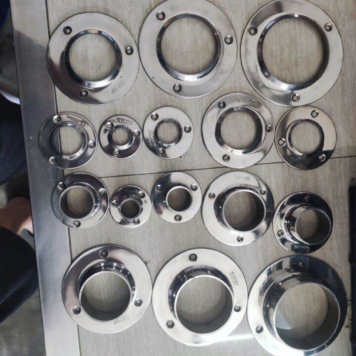 Stainless 304 Thick Escutcheon/Flange Plat/End Post 19mm-100mm 3/4inc ...