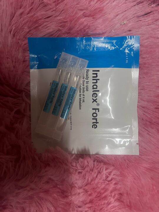 Inhalex forte บรรเทาอาการหอบหืด7โดส | Lazada.co.th