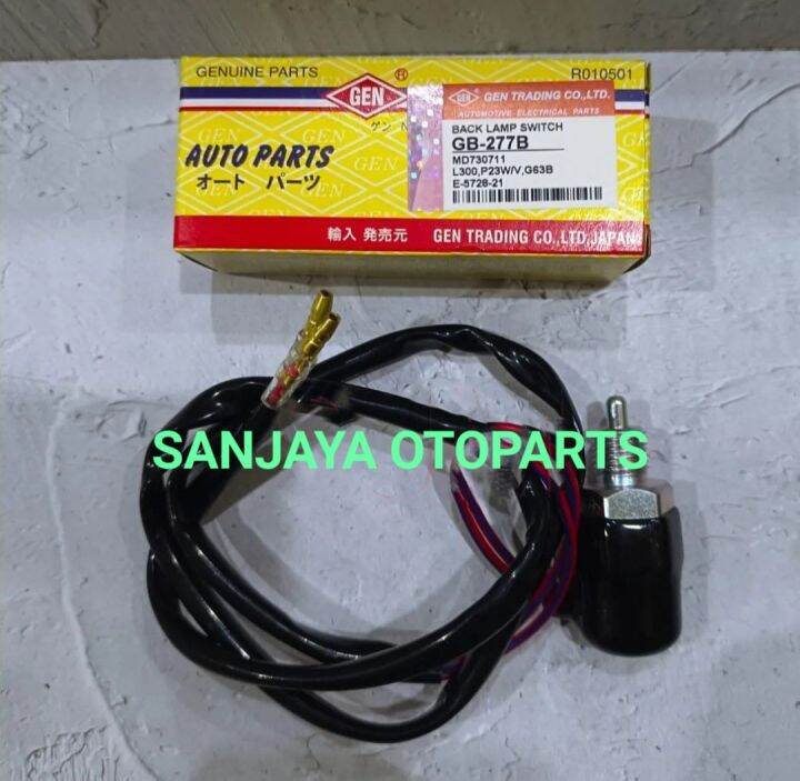 Back Up Switch GEN Jepang (Tekan Hidup) L300 Bensin Old / Colt T120 ...
