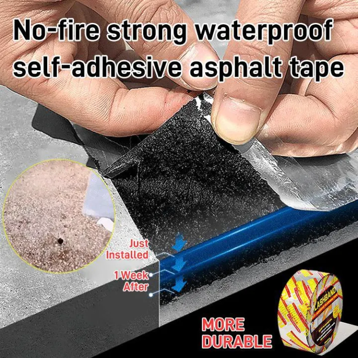 Sunrichh【100% Authentic】Waterproof self-adhesive asphalt tape | Lazada PH