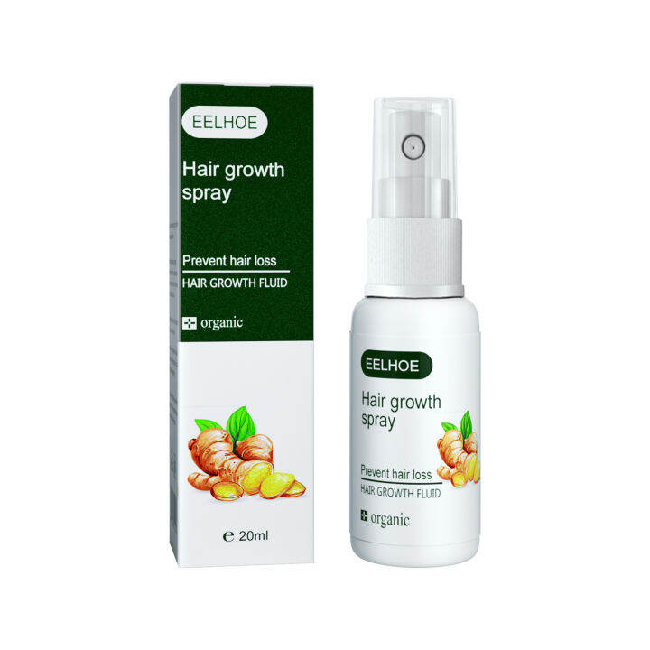 Eelhoe Hair Growth Spray Ginger Anti Hair Loss Prevent Baldness