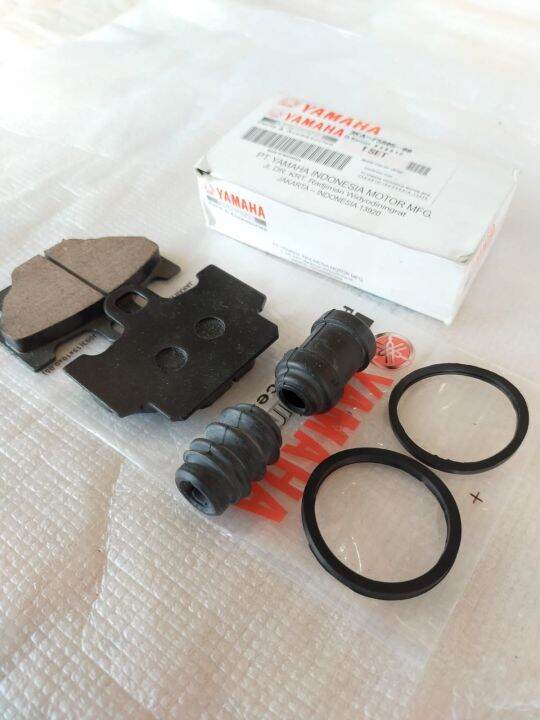 kampas rem rx king,rxs rxz piston satu lengkap karet boot dan Oring ...