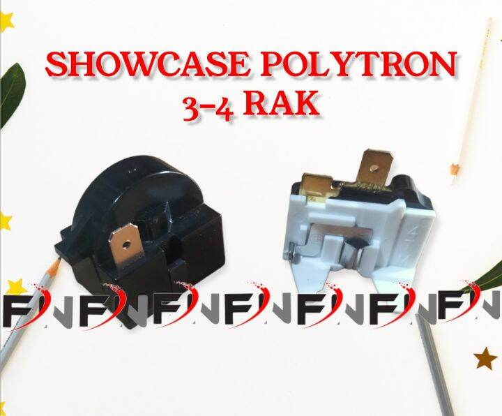 [best seller] PTC Relay showcase Polytron 4 rak 1 pin kiri / overload kulkas Polytron showcase ...