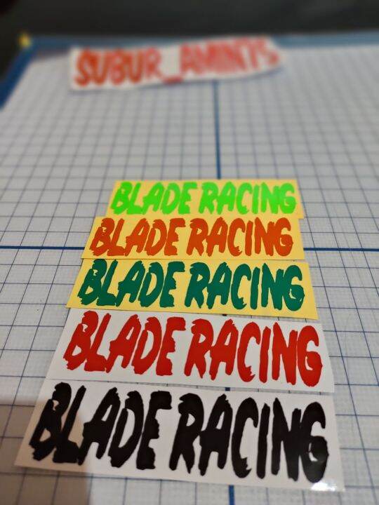 Stiker blade Racing | Lazada Indonesia