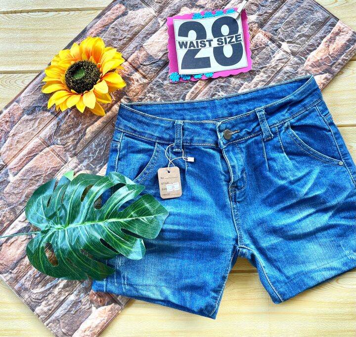 Korean Denim Short Ukay-Ukay Size: 28 025 | Lazada PH