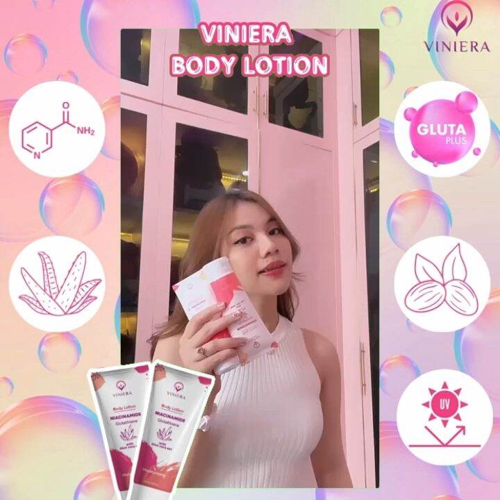 Viniera Body Lotion with Niacinamide Promo 4 Pcs | Lazada Indonesia