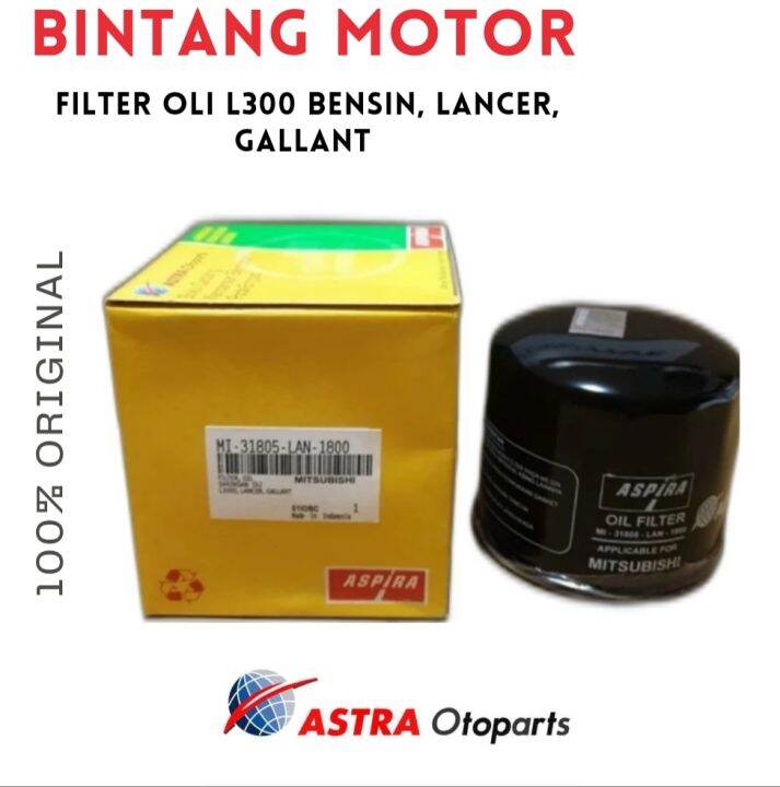 Filter Oli L300 Bensin Gallant Lancer Aspira | Lazada Indonesia
