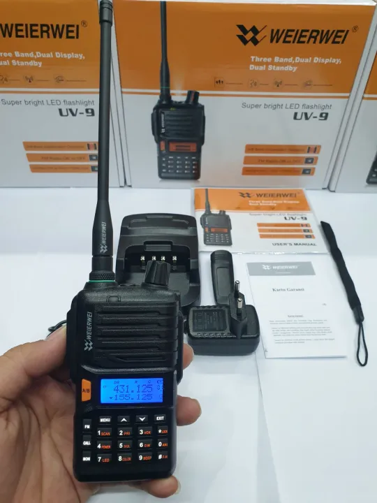 HT WEIERWEI UV 9 DUALBAND | Lazada Indonesia