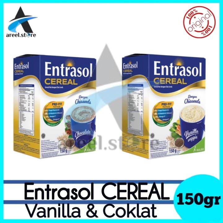 Entrasol Quick Start isi 5×30gr rasa Coklat - Vanilla / entrasol ...