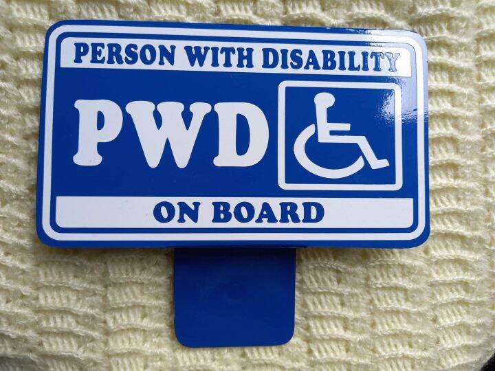 Profession emblem for Person with disability (PWD)(Square design ...