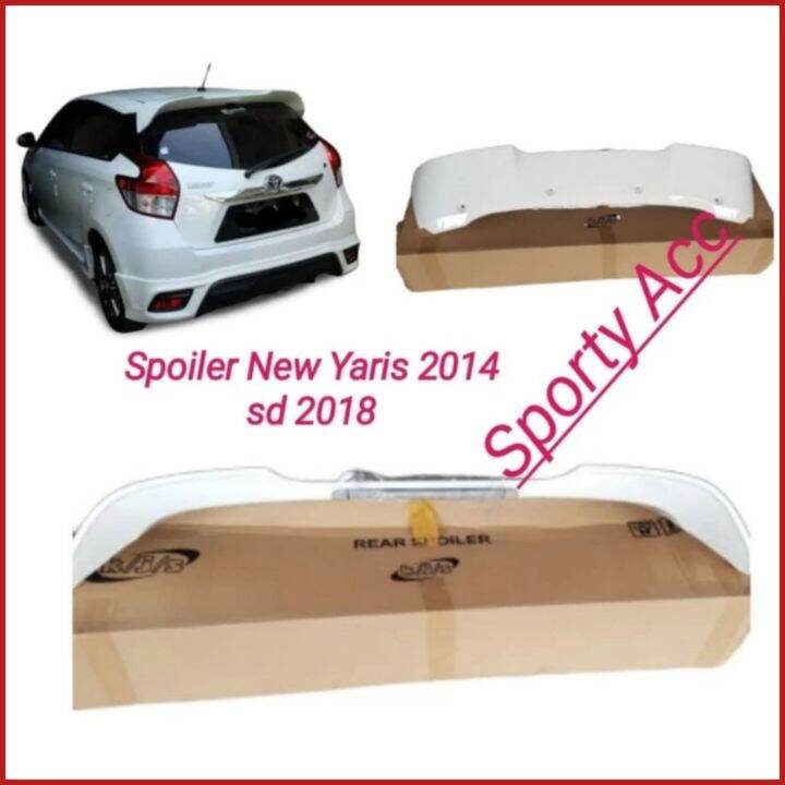 Spoiler Sayap Mobil Yaris 2014-2017 with Lampu | Lazada Indonesia