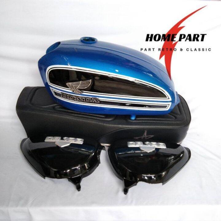 BODY SET CB 100 CB 125 WARNA BIRU | Lazada Indonesia