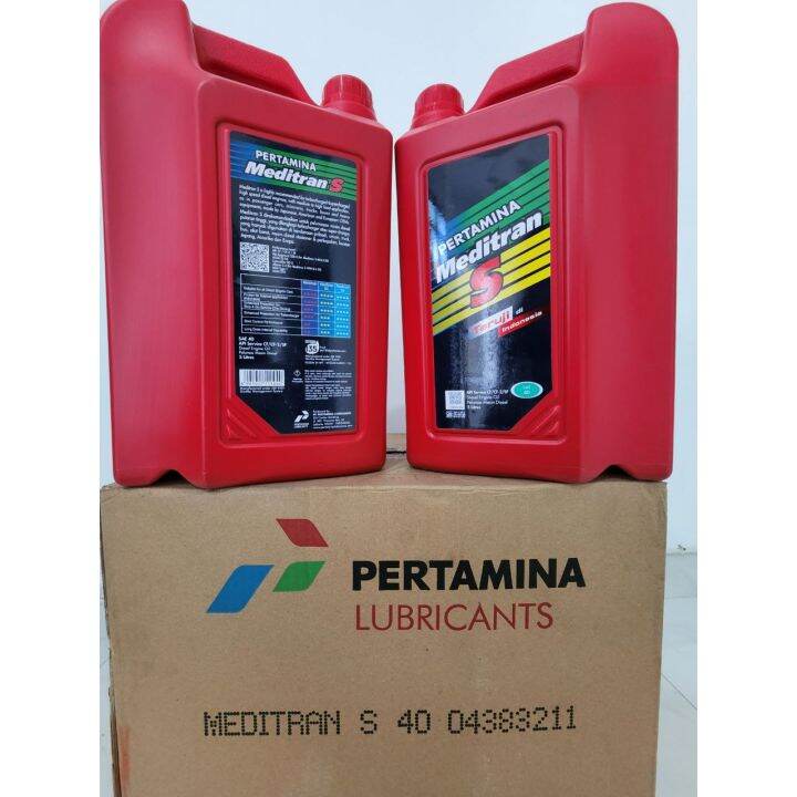 Oli / Oil Pertamina Meditran S 5 Liter SAE-40 S40 Mesin Diesel Solar ...