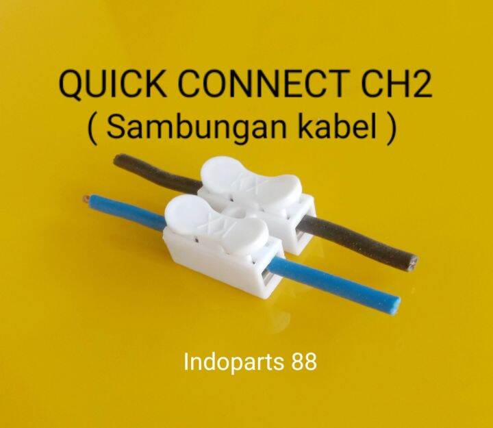 TERMINAL SAMBUNGAN KABEL LISTRIK QUICK CONNECT CH2 TERMINAL KABEL 2 ...