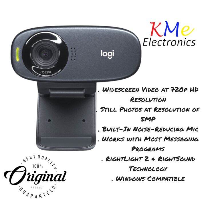 Logitech C310 HD Webcam (Refurbished) | Lazada PH