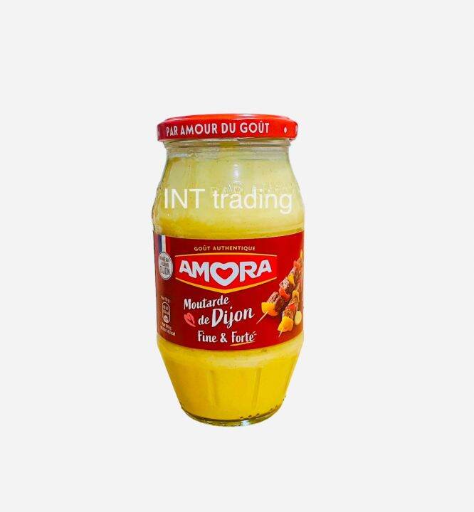 AMORA Dijon Mustard 430g อโมรา ดิจองมัสตาร์ด ขนาด 430กรัม | Lazada.co.th