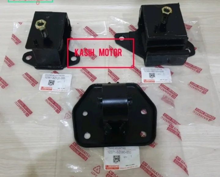 ENGINE MOUNTING + TRANS MOUNTING GRAND MAX LUXIO MANUAL 3 PCS | Lazada ...