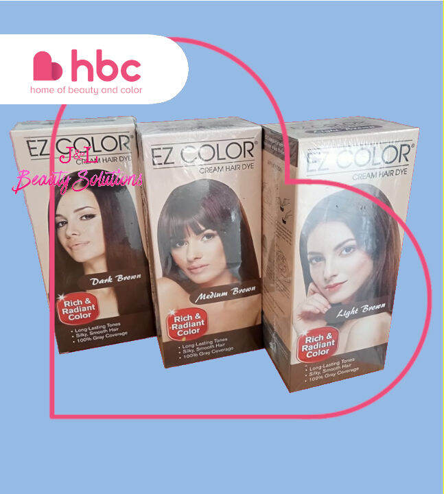 EZ color Hair dye kit HBC | Lazada PH