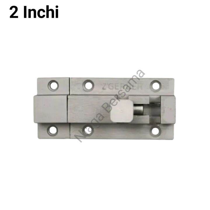 Grendel Pintu 2 Inch GERBER Slot Jendela Aluminium | Lazada Indonesia
