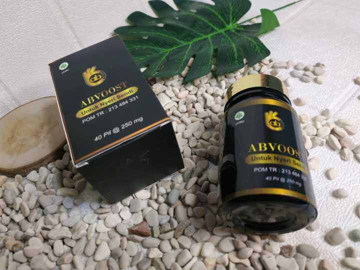 Obat Sakit Pinggang / ABVOOST ( AB3) Pil Hitam isi 40 Pil BPOM ...
