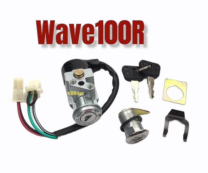 HONDA WAVE100R WAVE100-R WAVE 100R MAIN SWITCH SET KUNCI SWITCH SET ...