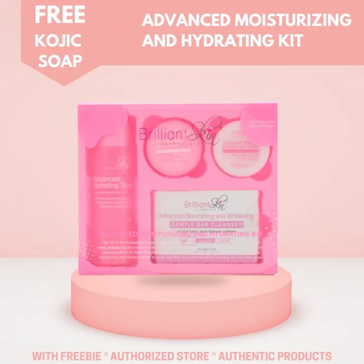Brilliant Skin Essentials Advanced Moisturizing And Hydrating Kit Set