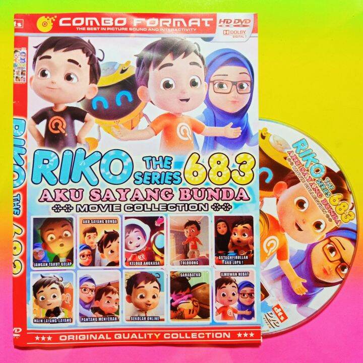 KASET DVD FILM KARTUN ANAK: RIKO THE SERIES 683 TERBARU 2023. | Lazada Indonesia