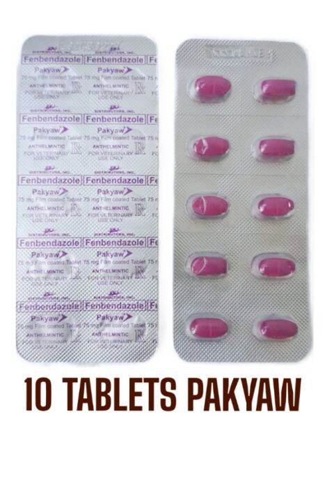 PAKYAW DEWORMER 10 TABLETS | Lazada PH