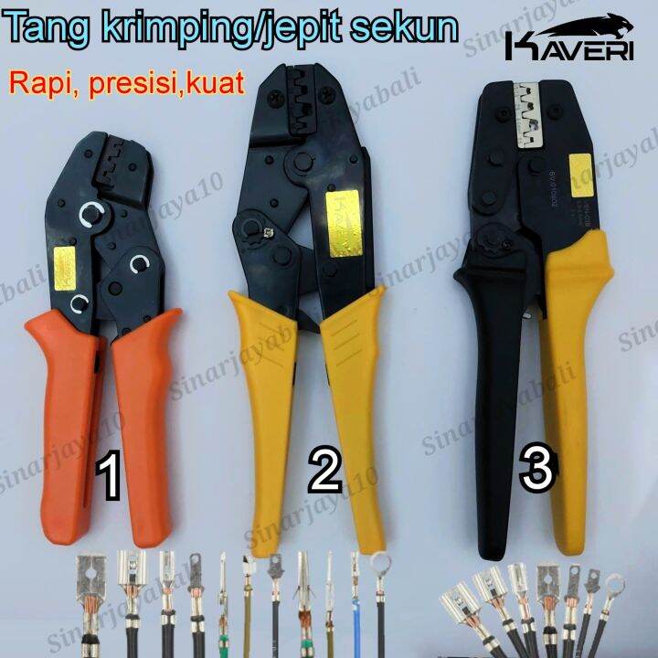 tang pres sekun skun terminal konektor krimping crimping connector ...