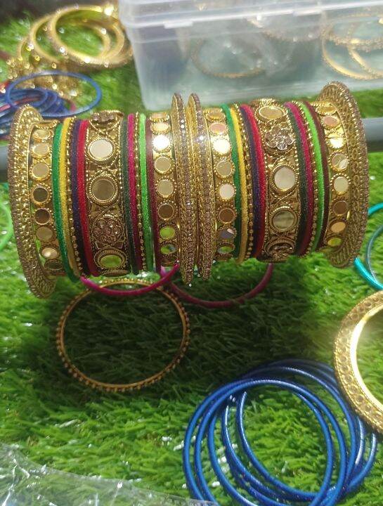 Mirror bangles set so beautiful full shining | Lazada PH