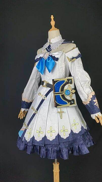 【COSER 77】Genshincos Wear เริ่มต้น 5 ดาว Dark Grain บาร์บาร่าคอสเพลย์ ...