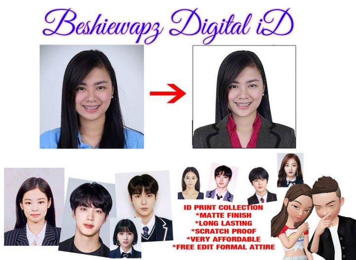 Digital Photo Id Collection Free edit | Lazada PH
