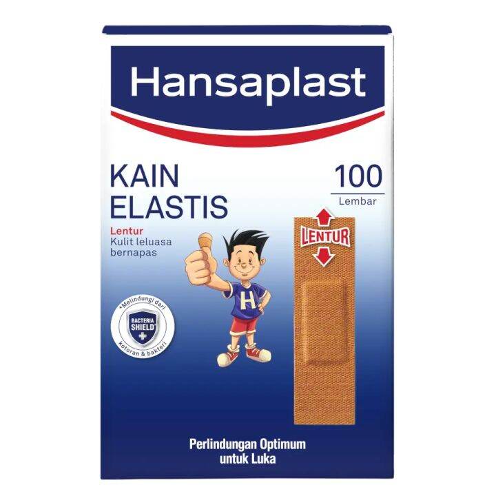 HANSAPLAST 1 box 100 pembar plester luka | Lazada Indonesia