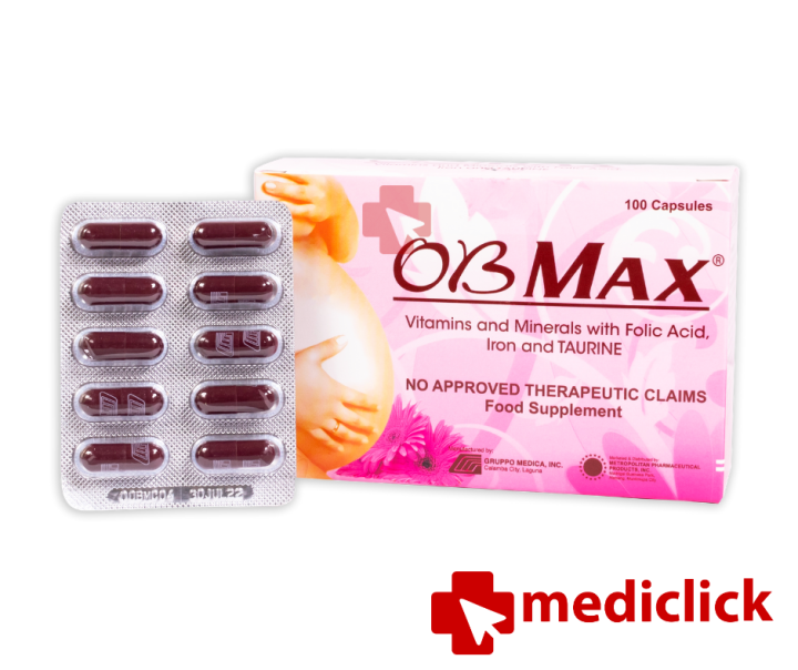 OB Max - 20 CAPSULES | Lazada PH