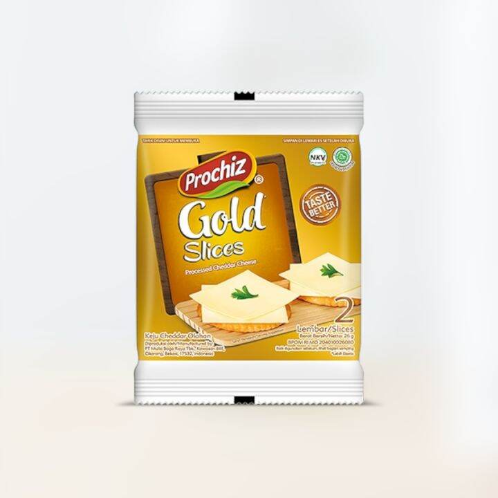 Keju Prochiz Slice Isi 2 (1 Renceng) | Lazada Indonesia