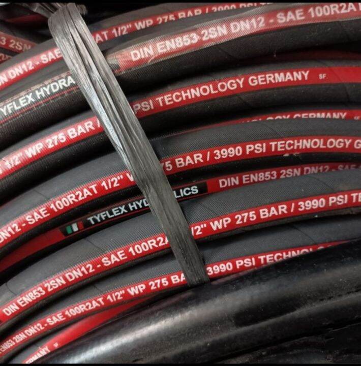 SELANG HIDROLIK / HOSE HYDRAULIC 1/2 R2 KAWAT 275 BAR | Lazada Indonesia