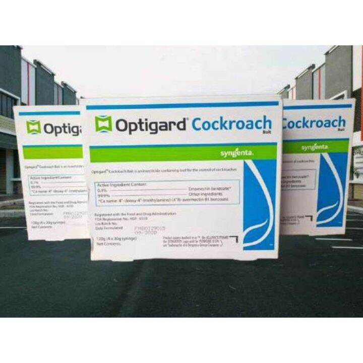 Syngenta Optigard Cockroach Gel Bait Insecticide Emamectin Benzoate ...