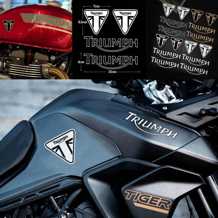 For Triumph Bobber Street Twin TRIUMPH Logo Motorcycle Locomotive Body ...