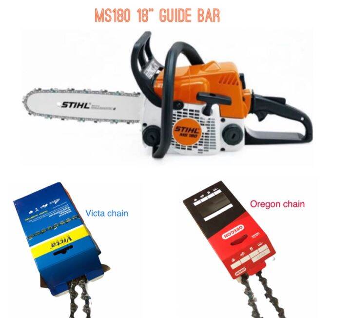 MS180 saw chain of 18”/chain saw rantai MS180 | Lazada