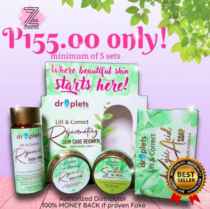 Rejuvenating Set Lift & Correct by Droplets of Nature | Lazada PH